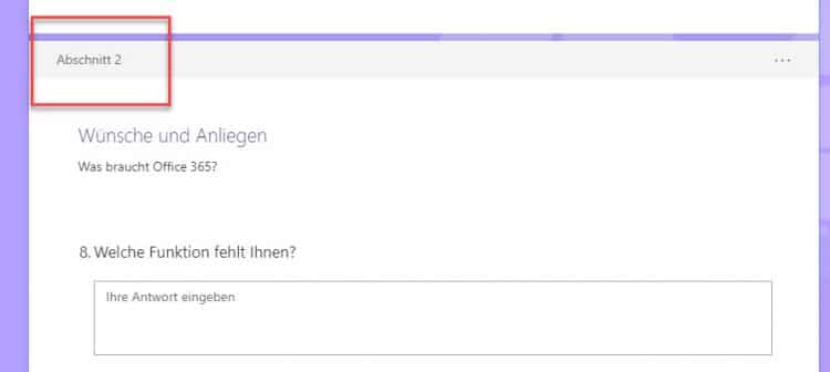 Microsoft Forms zur Erstellung digitaler Formulare nutzen