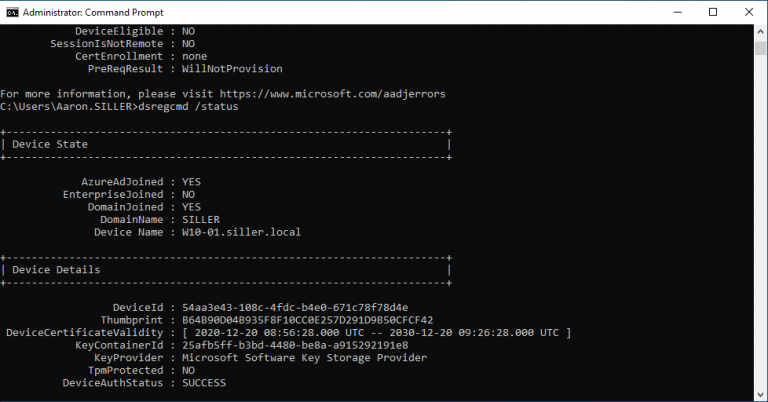 Hybrid Join & Azure Active Directory - Einrichtung und Konfiguration