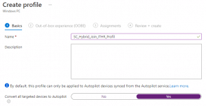 Einrichtung vom AutoPilot Hybrid Join - Konfiguration & Setup