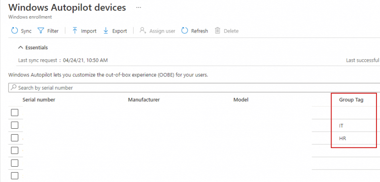 Intune - mehrere AutoPilot Profile verwenden - Einrichten & Nutzen