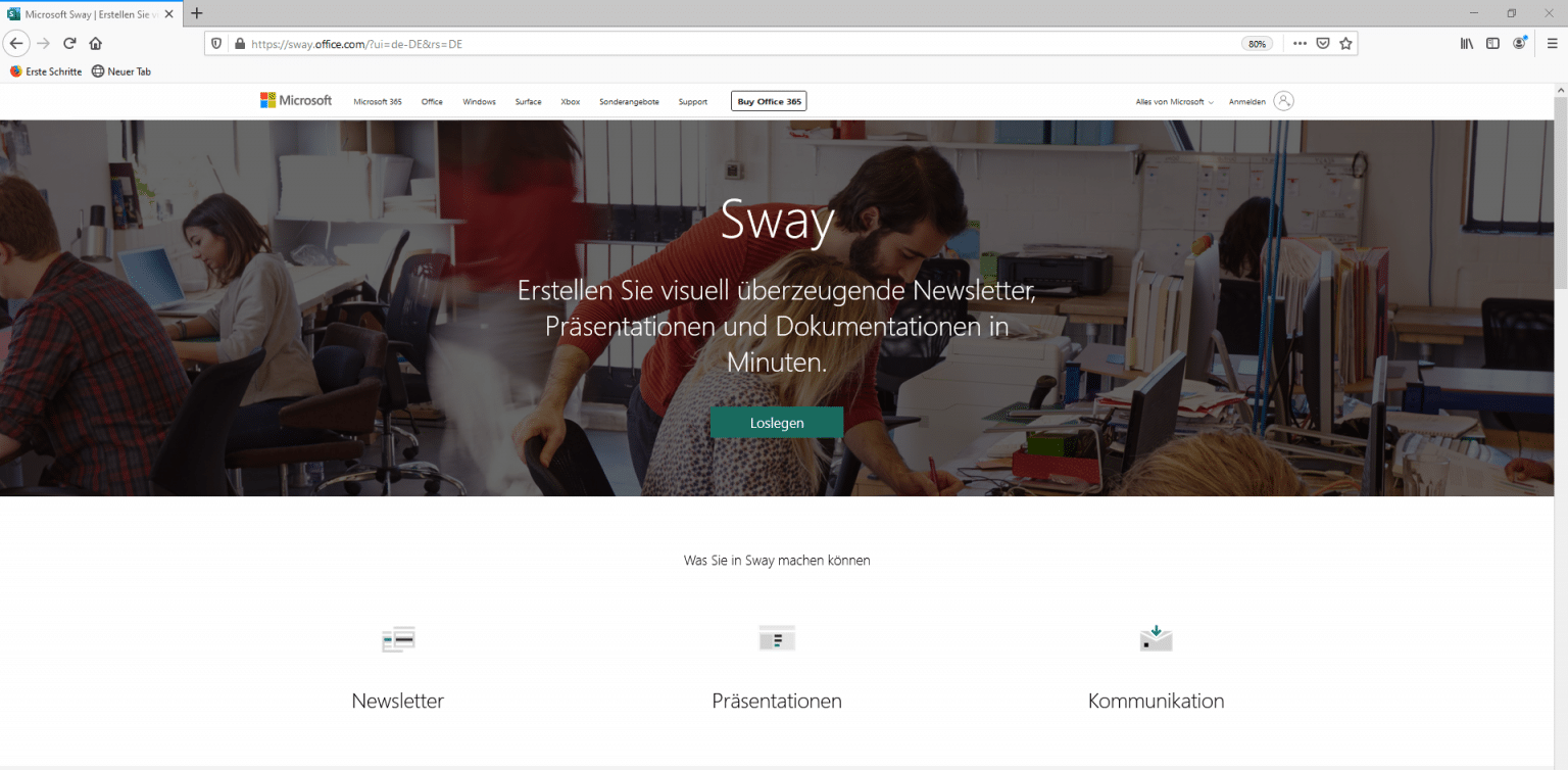 Microsoft Sway - Präsentation & Newsletter erstellen leicht gemacht
