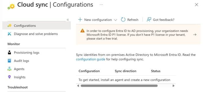 Microsoft Entra Connect – local AD und Cloud-Identität verbinden